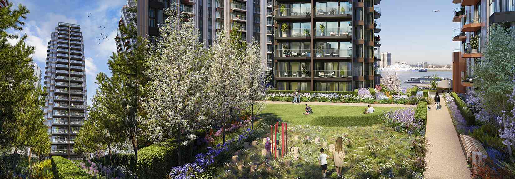 New Riverside Apartments in London | Royal Arsenal Riverside, Woolwich SE18